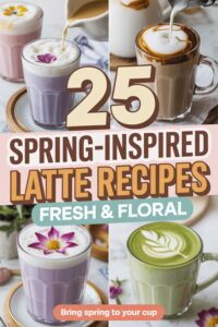25 Spring-Inspired Latte Recipes To Shake Up Your Morning Routine